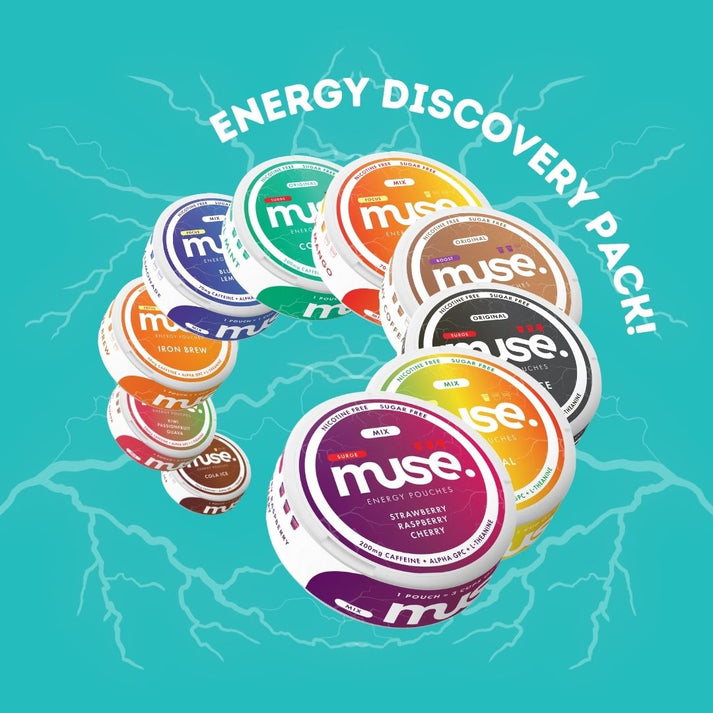 Muse Energy Pouch Flavour Discovery Bundle - 35% OFF – Muse Store